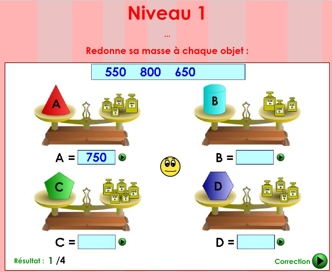 GRANDEURS ET MESURES en ligne – Jeuxtravaillenligne