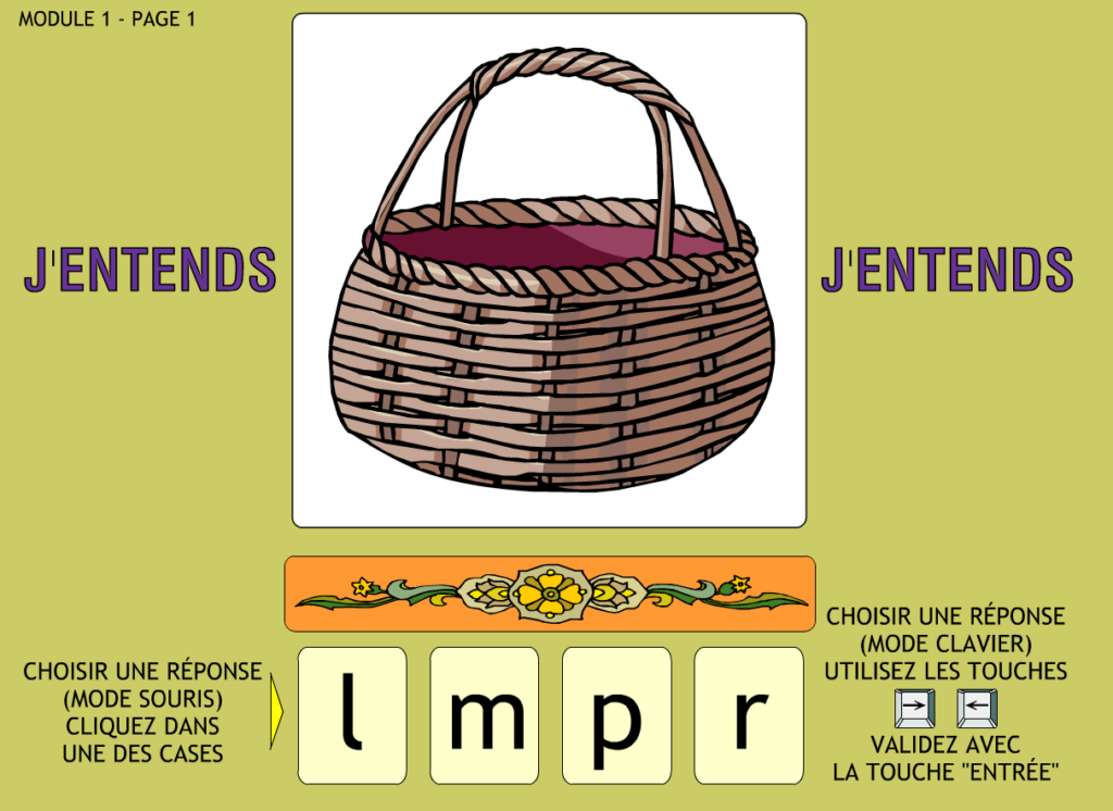 DISCRIMINATION AUDITIVE en ligne – Jeuxtravaillenligne