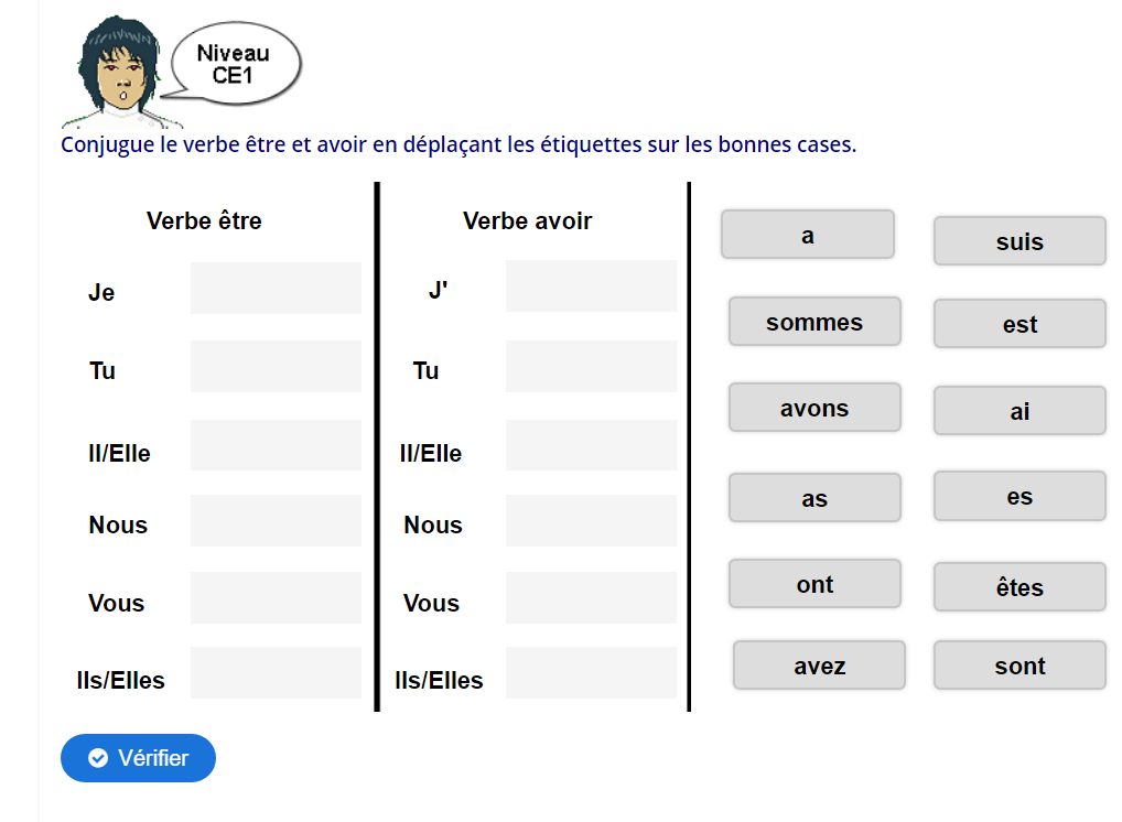 Test De Conjugaison En Ligne _ Conjugaison Verbes Francais Exercices – GGWE