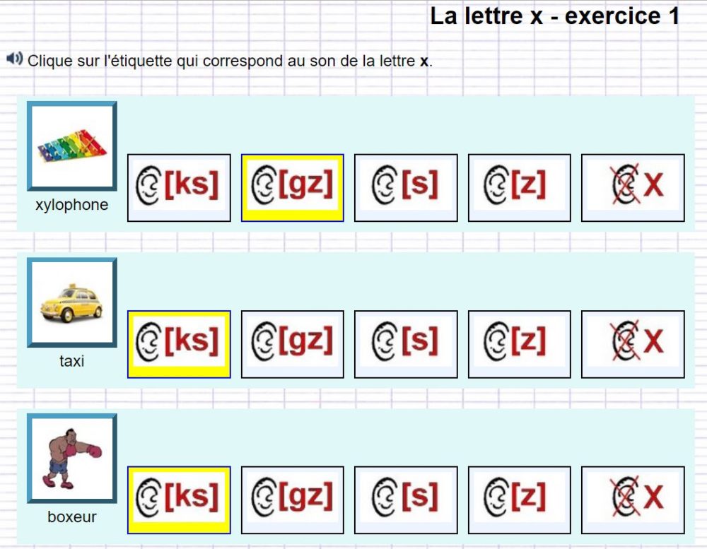 DISCRIMINATION AUDITIVE en ligne – Jeuxtravaillenligne