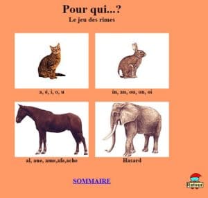 CONSCIENCE PHONOLOGIQUE en ligne – Jeuxtravaillenligne