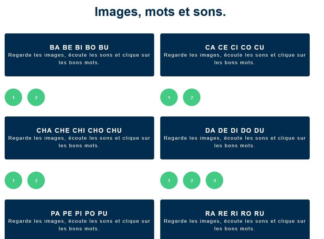 ORTHOLUD DES JEUX POUR ASSOCIER LE MOT A l’IMAGE – Jeuxtravaillenligne